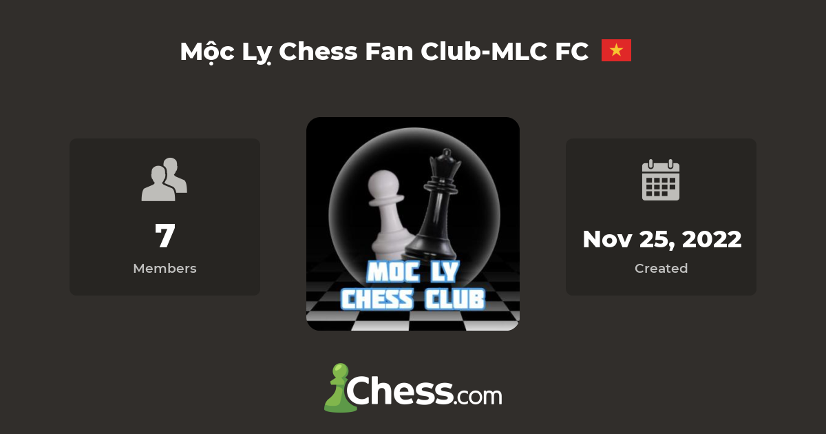 Mộc Lỵ Chess Fan Club-MLC FC - Chess Club - Chess.com