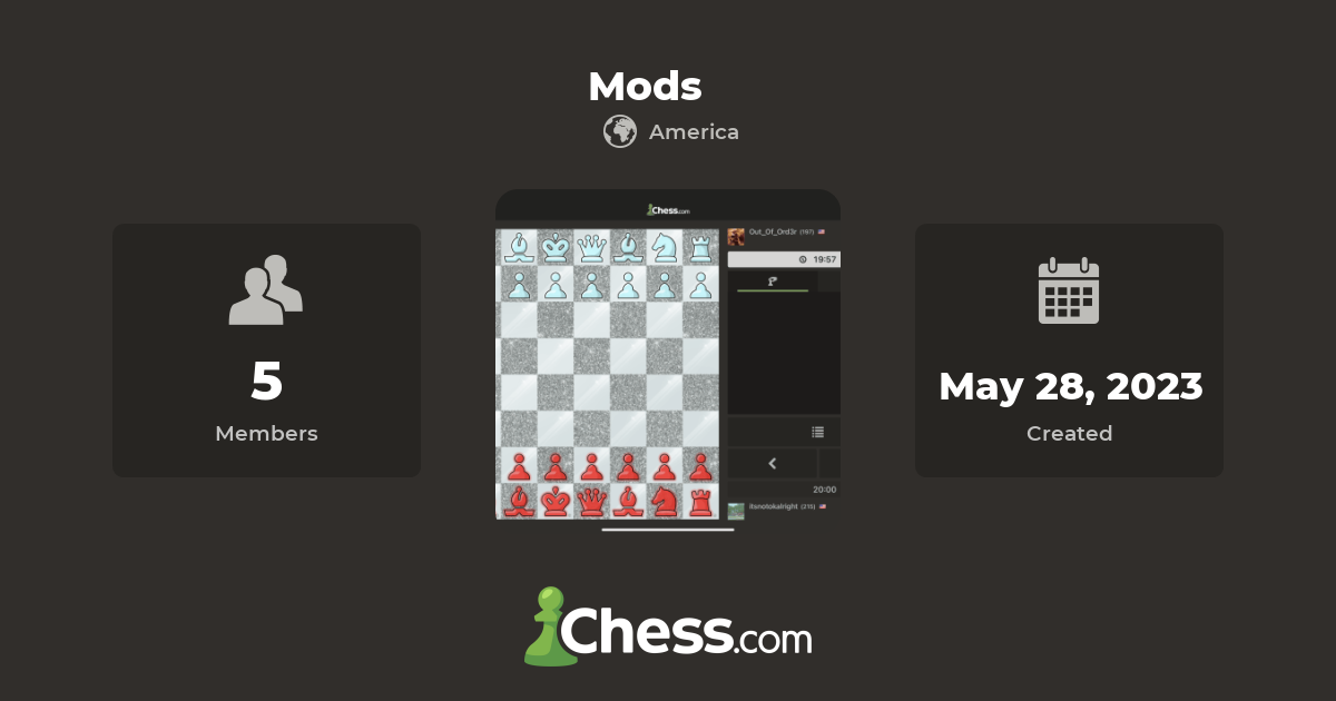 Mods - Chess Club - Chess.com