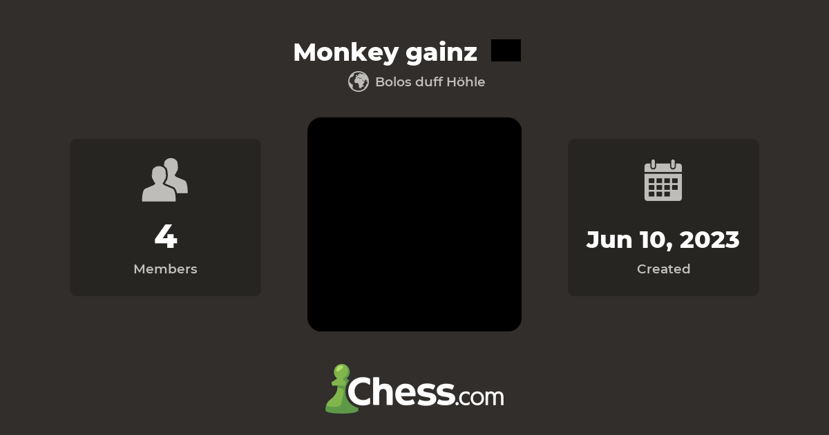 Monkey gainz - Chess Club - Chess.com