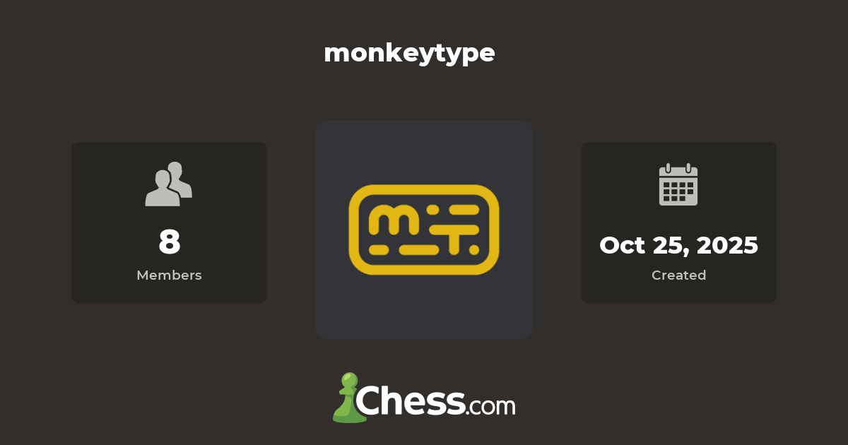 monkeytype - Chess Club - Chess.com