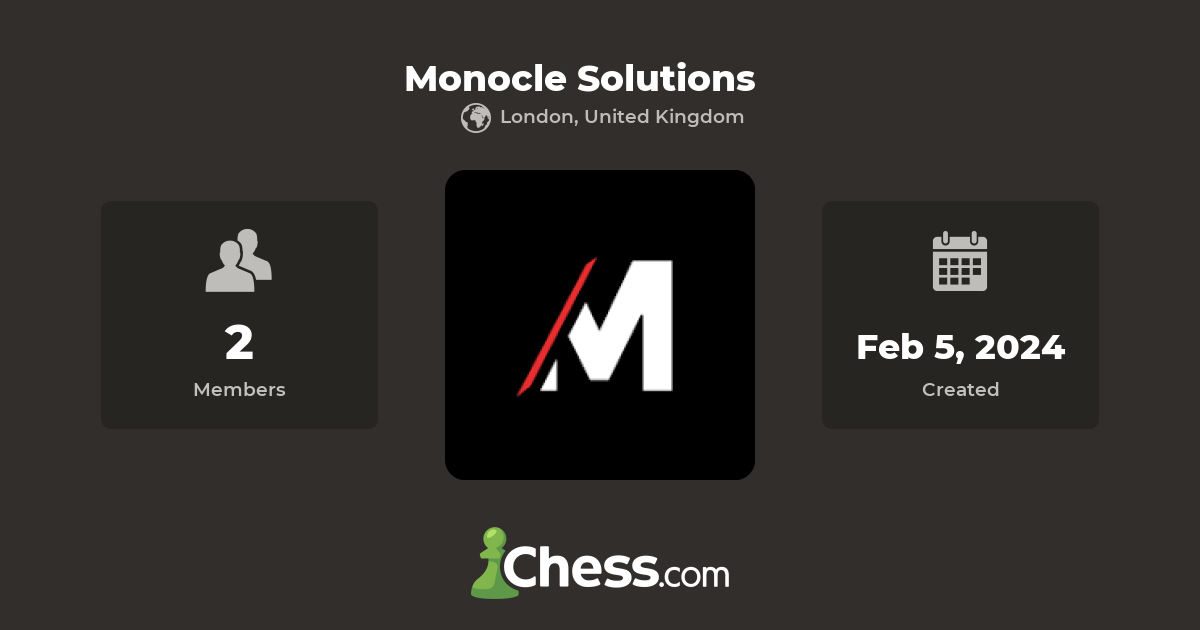 Monocle Solutions - Chess Club - Chess.com