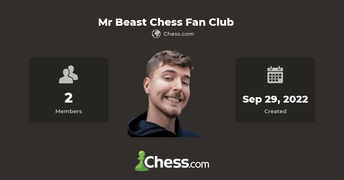 Mr Beast Chess Fan Club - Chess Club - Chess.com