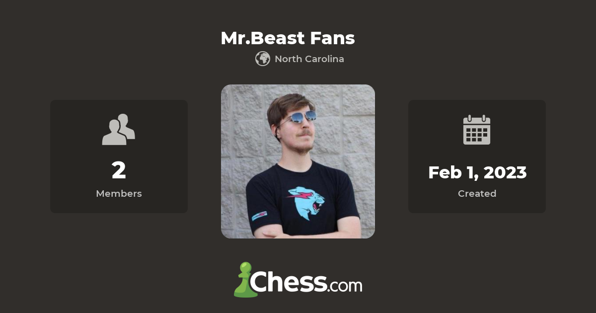 Mr.Beast Fans - Chess Club - Chess.com