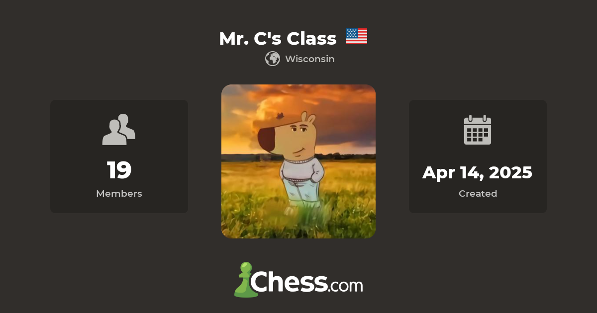 Mr. C's Class - Chess Club - Chess.com