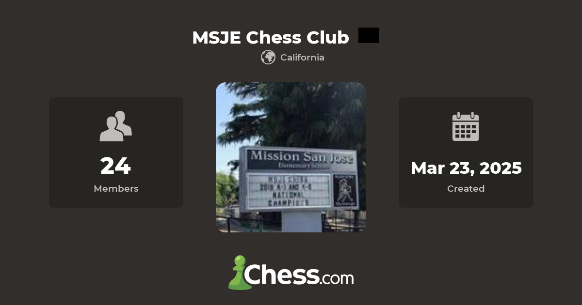 MSJE Chess Club - Chess Club - Chess.com