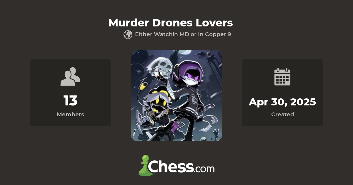 Murder Drones Lovers - Chess Club - Chess.com
