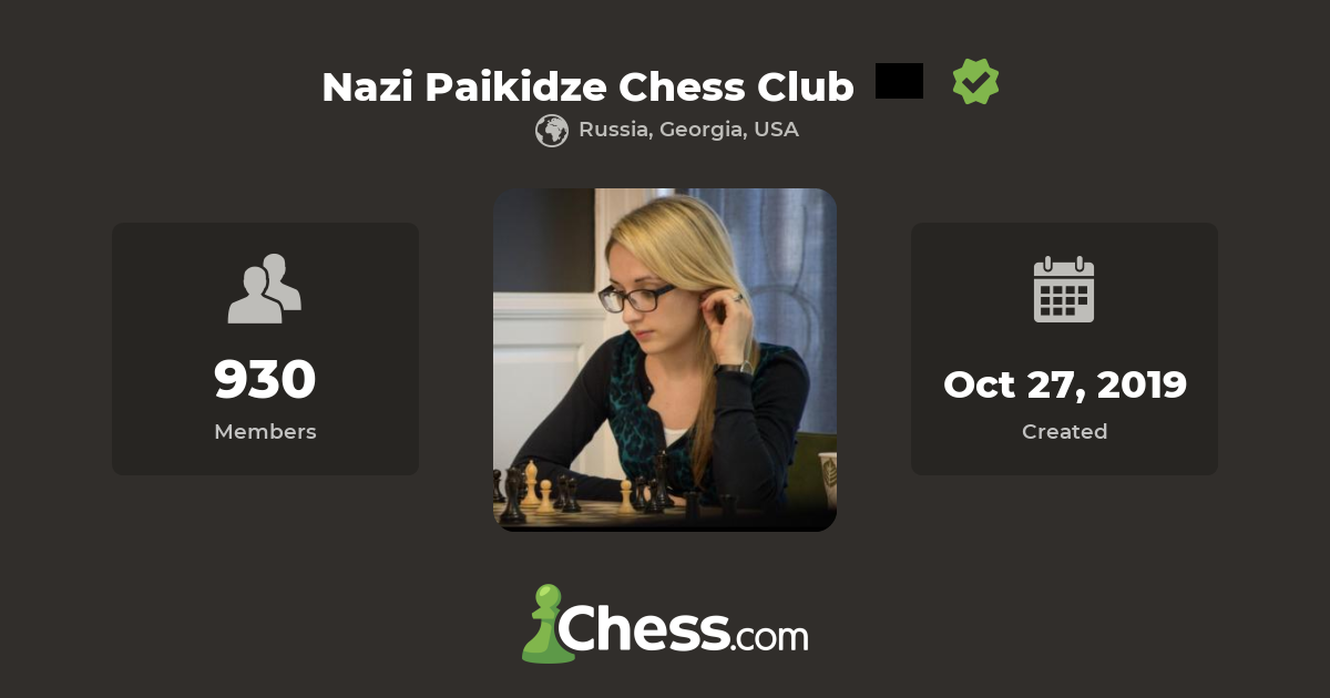 Nazi Paikidze Chess Club - Chess Club - Chess.com