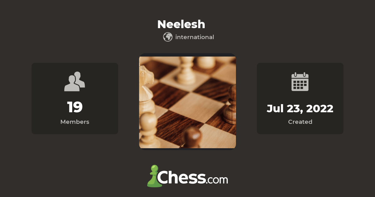 Neelesh - Chess Club - Chess.com