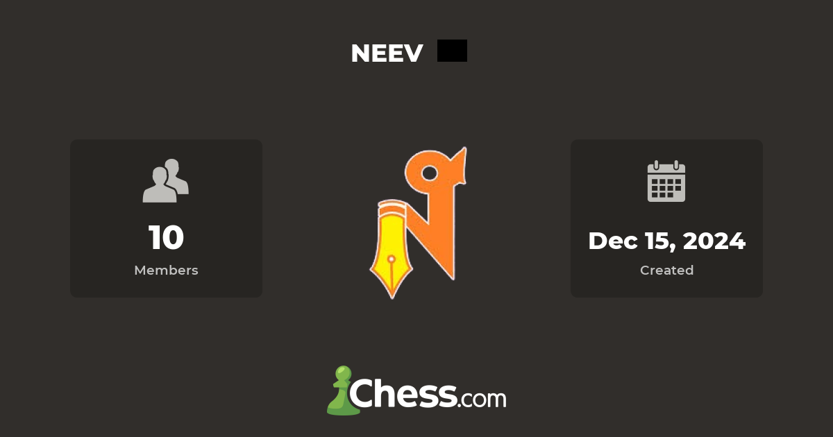 NEEV - Chess Club - Chess.com
