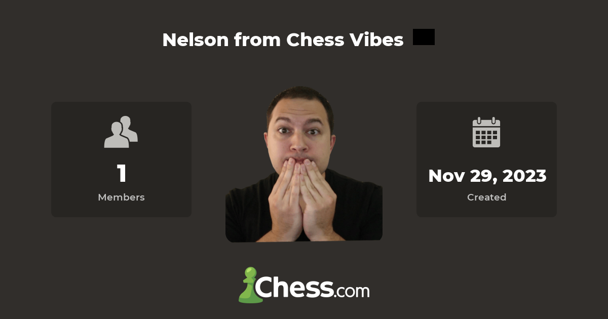 Nelson from Chess Vibes - Chess Club - Chess.com