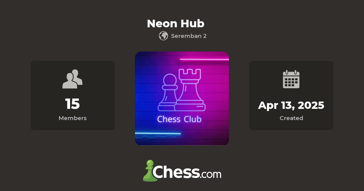 Neon Hub - Chess Club - Chess.com
