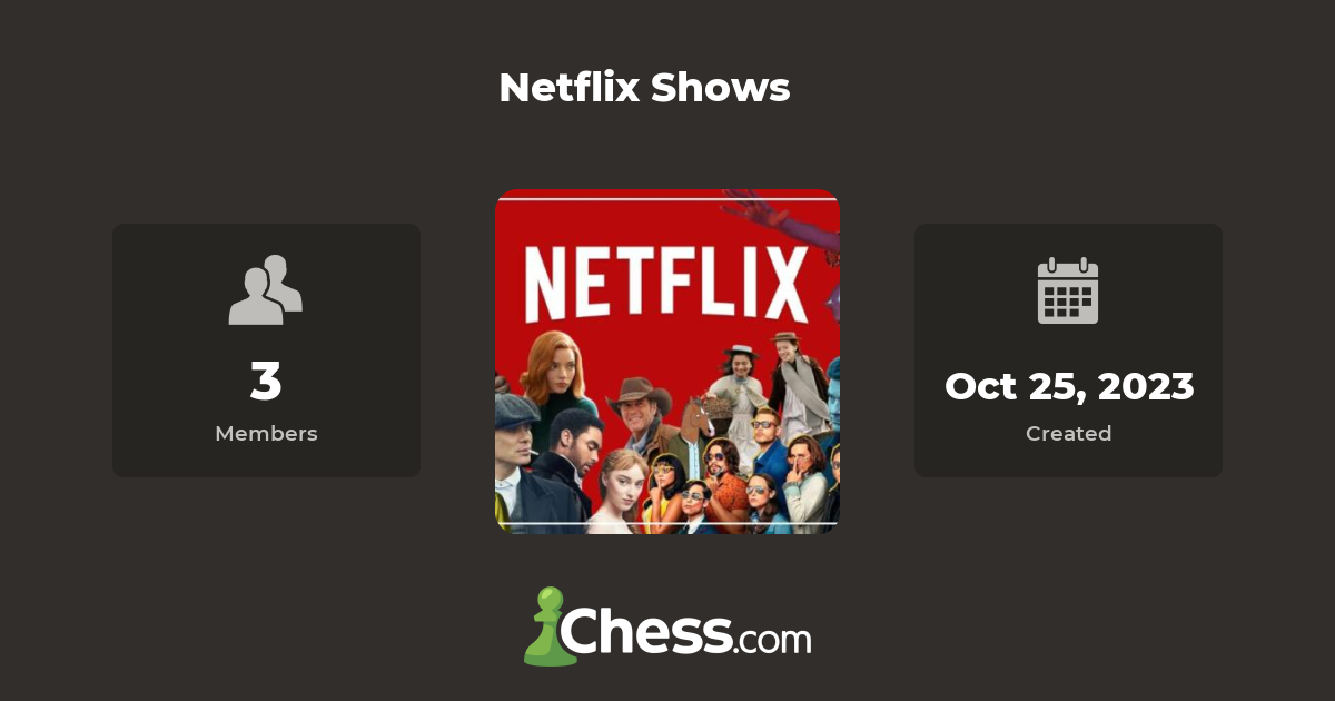 Netflix Shows - Chess Club - Chess.com