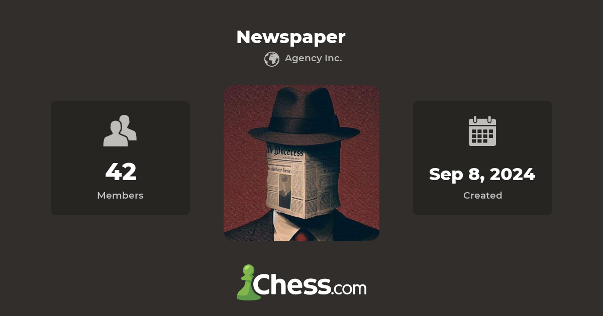Newspaper - Chess Club - Chess.com