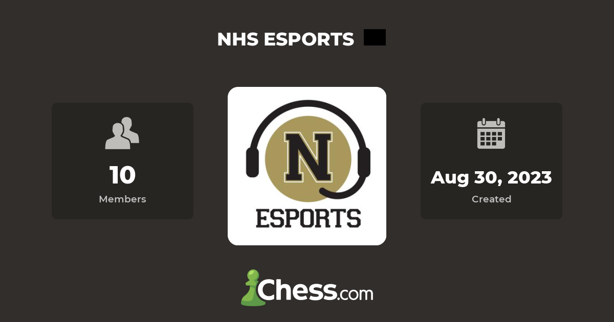 NHS ESPORTS - Chess Club - Chess.com