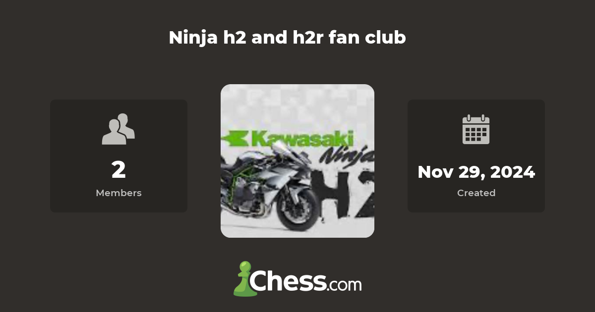 Ninja h2 and h2r fan club - Chess Club - Chess.com