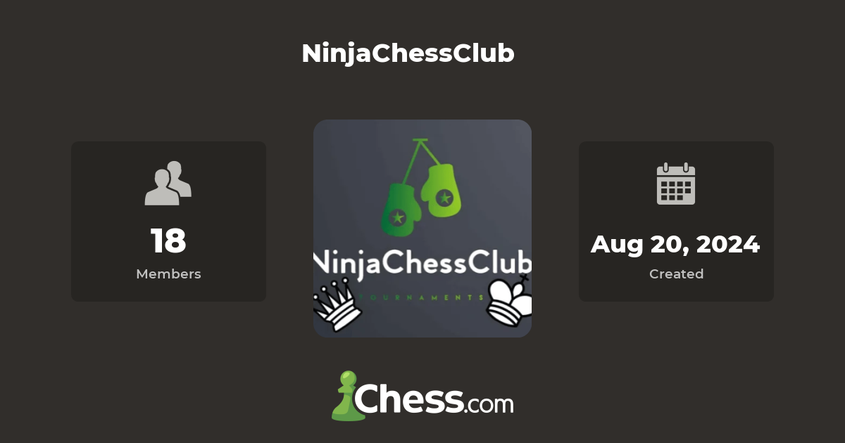 NinjaChessClub - Chess Club - Chess.com