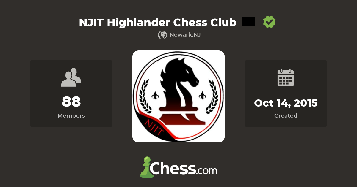 NJIT Highlander Chess Club - Chess Club - Chess.com
