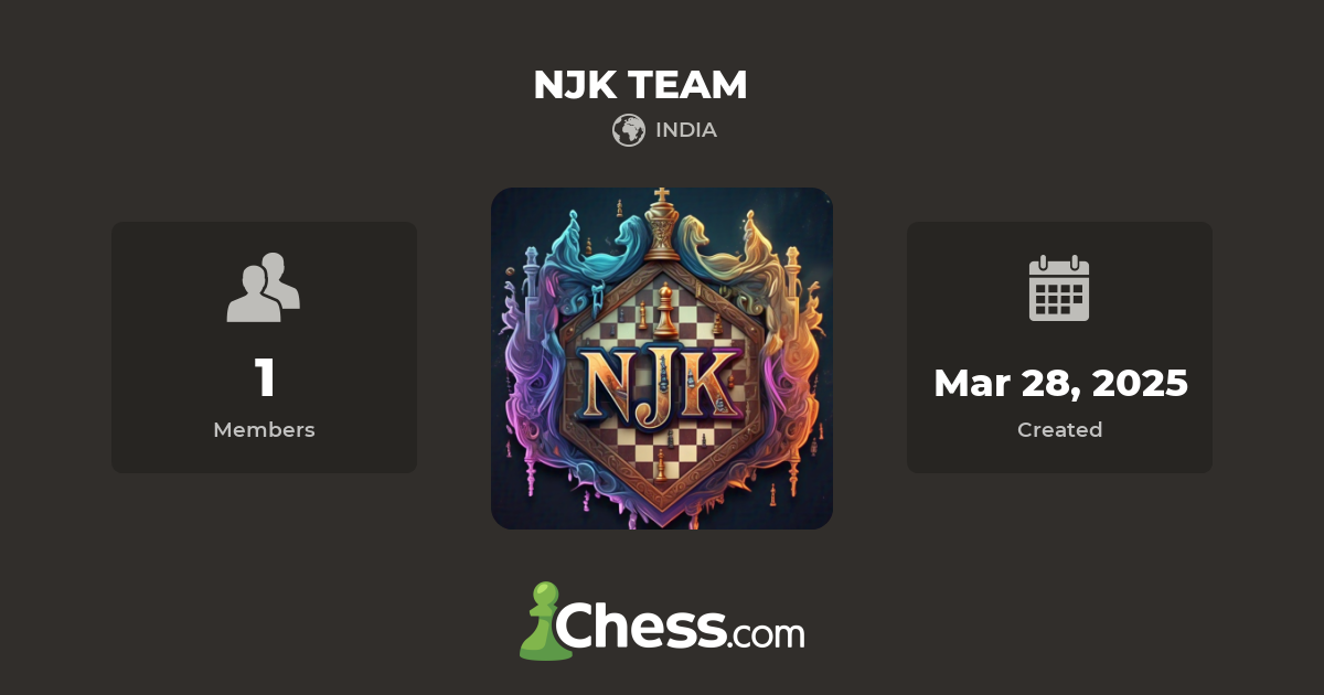 NJK TEAM - Chess Club - Chess.com