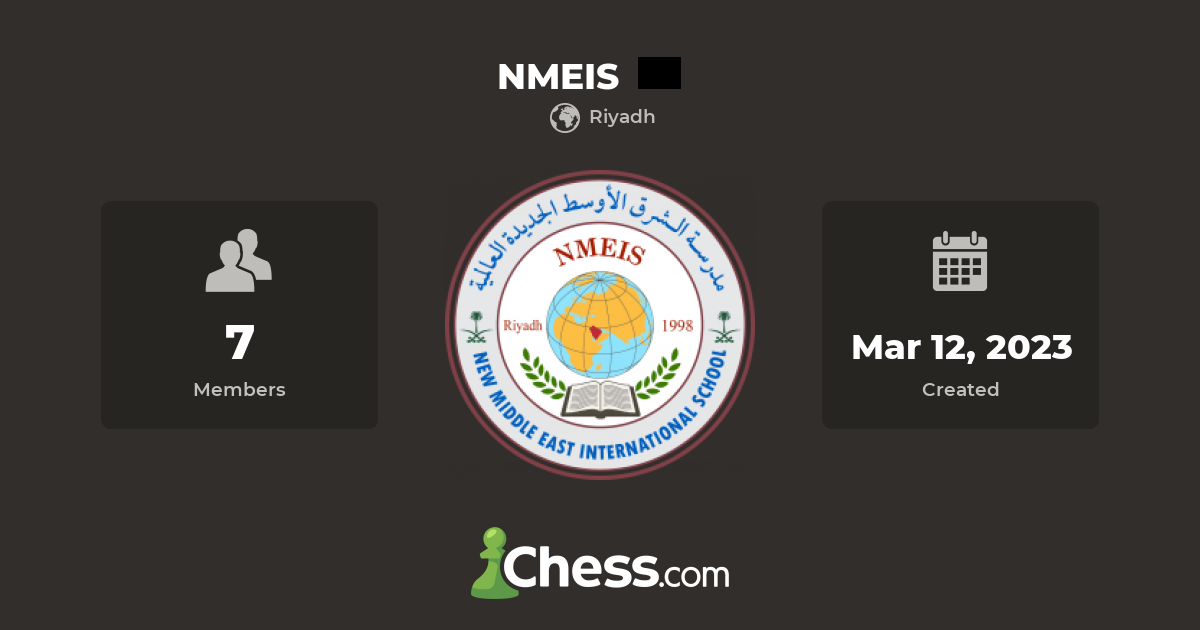NMEIS - Chess Club - Chess.com