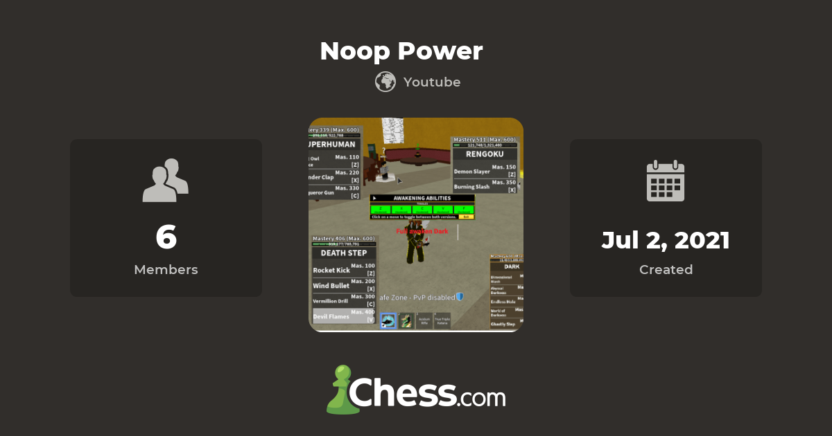 Noop Power - Chess Club - Chess.com