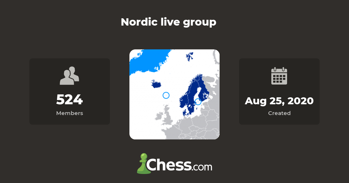 Nordic live group - Chess Club - Chess.com