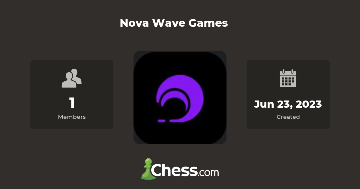 Nova Wave Games - Chess Club - Chess.com