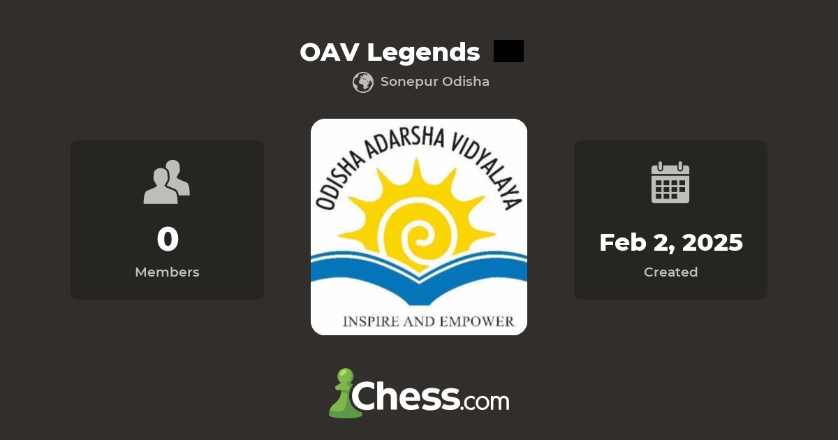 OAV Legends - Chess Club - Chess.com