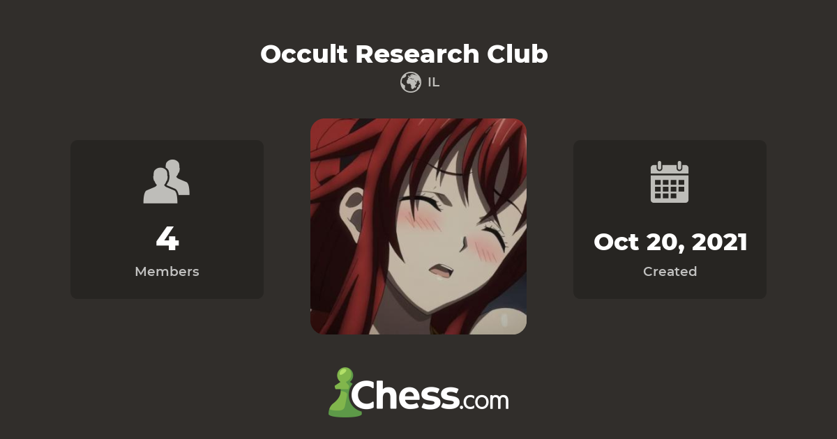 Occult Research Club - Chess Club - Chess.com