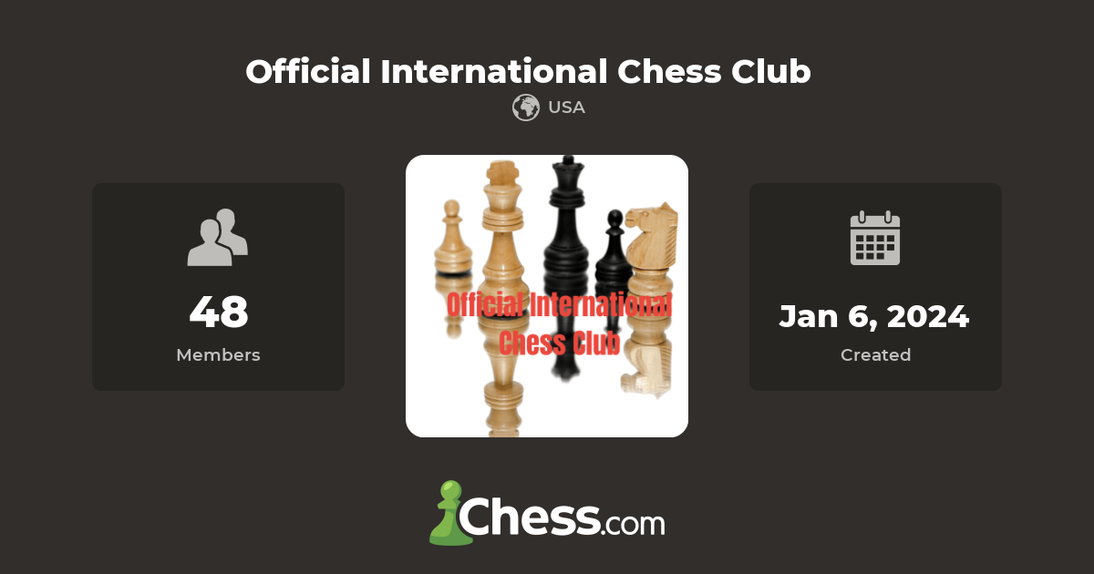 Official International Chess Club - Chess Club - Chess.com