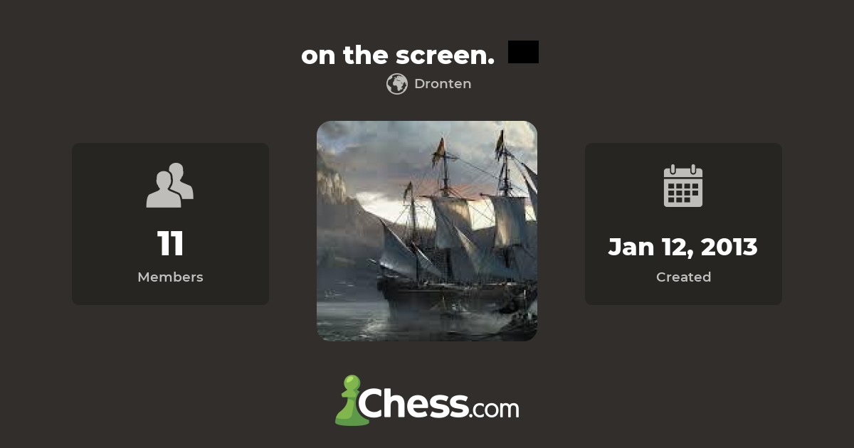 on the screen. - Chess Club - Chess.com