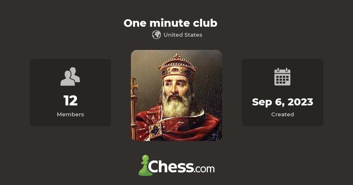 One minute club - Chess Club - Chess.com