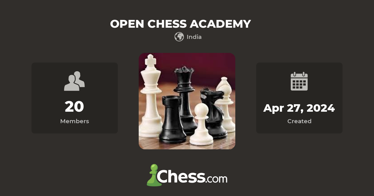 OPEN CHESS ACADEMY - Chess Club - Chess.com
