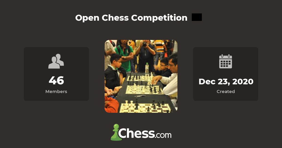 Open Chess Competition - Chess Club - Chess.com