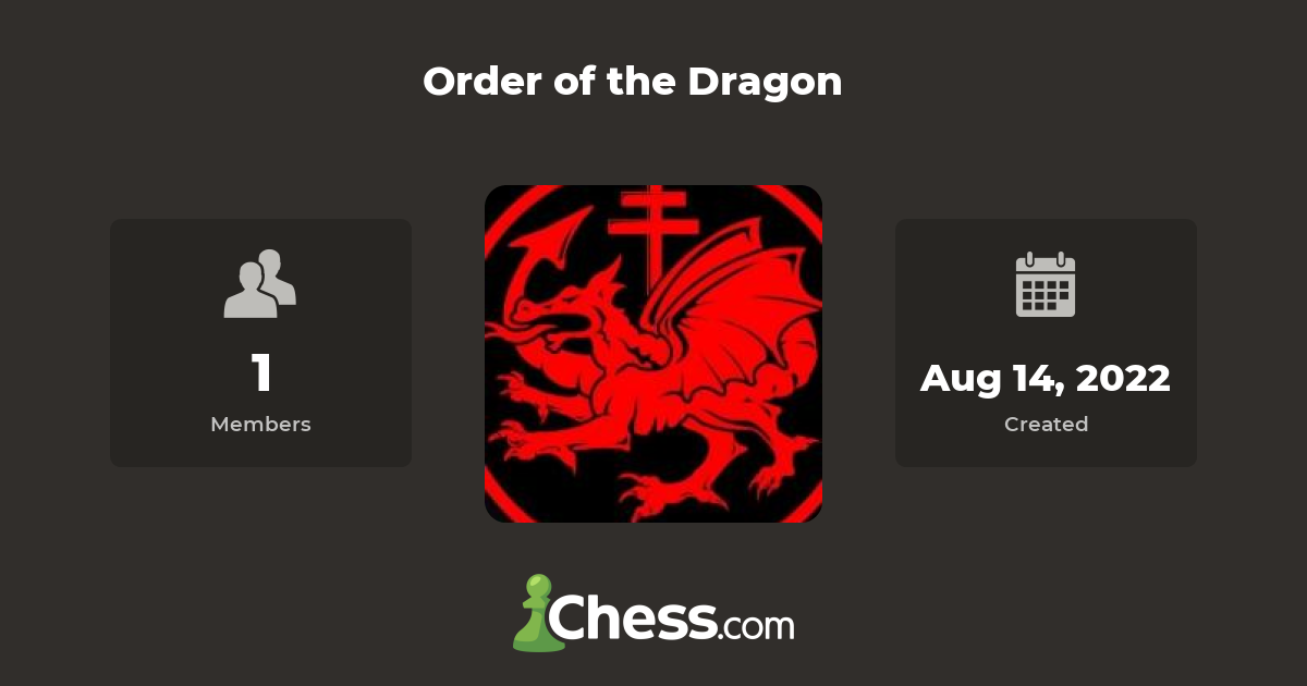 Order of the Dragon - Chess Club - Chess.com
