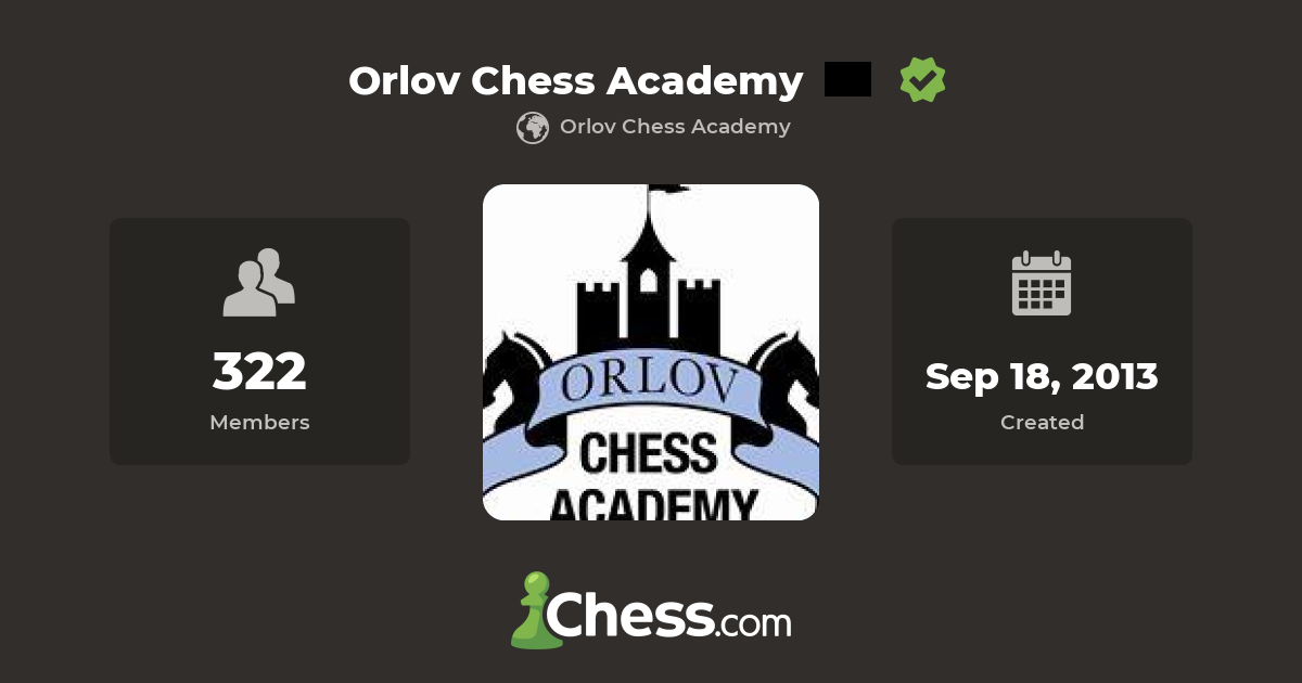 Orlov Chess Academy - Chess Club - Chess.com