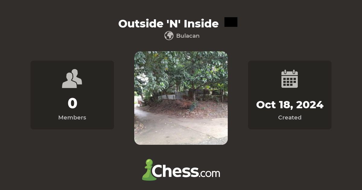 Outside 'N' Inside - Chess Club - Chess.com