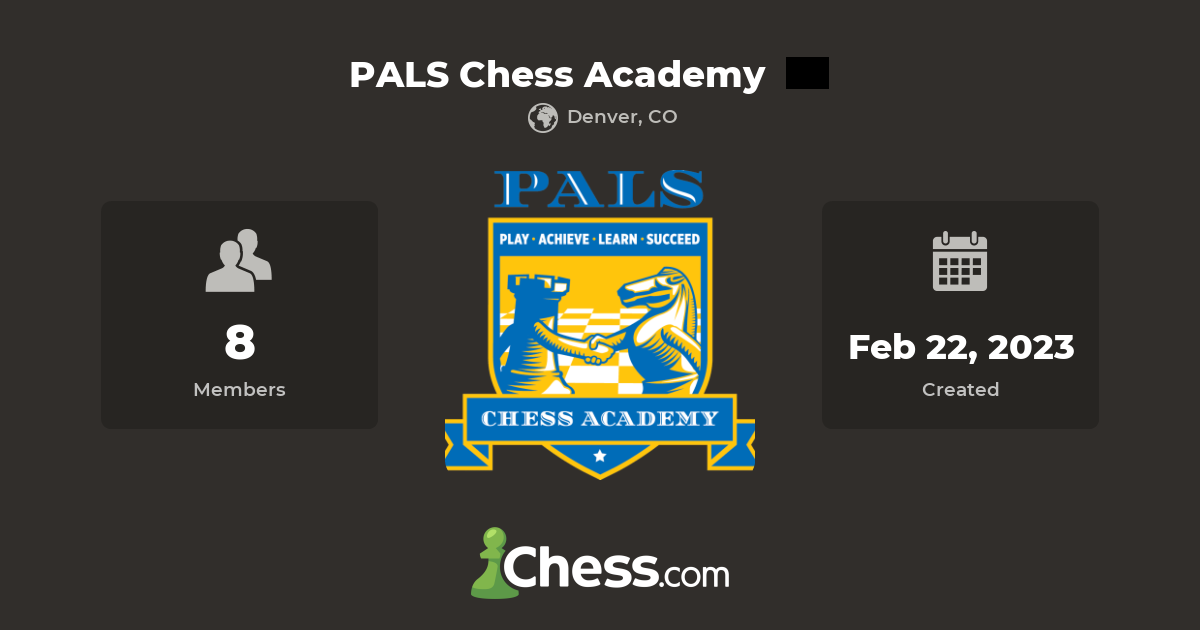 PALS Chess Academy - Chess Club - Chess.com