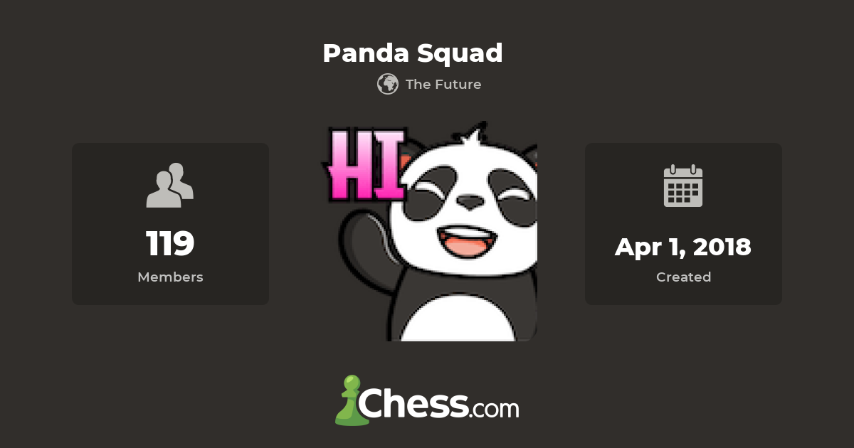Panda Squad - Chess Club - Chess.com