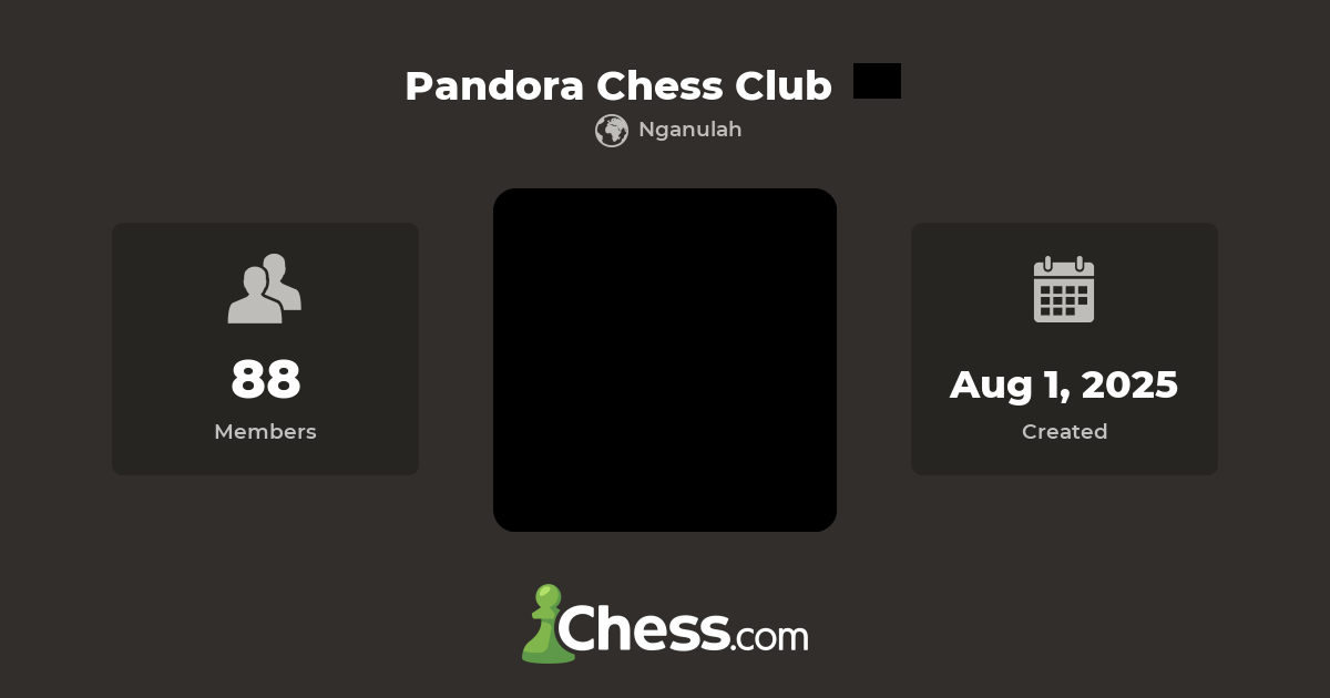 Pandora Chess Club - Chess Club - Chess.com