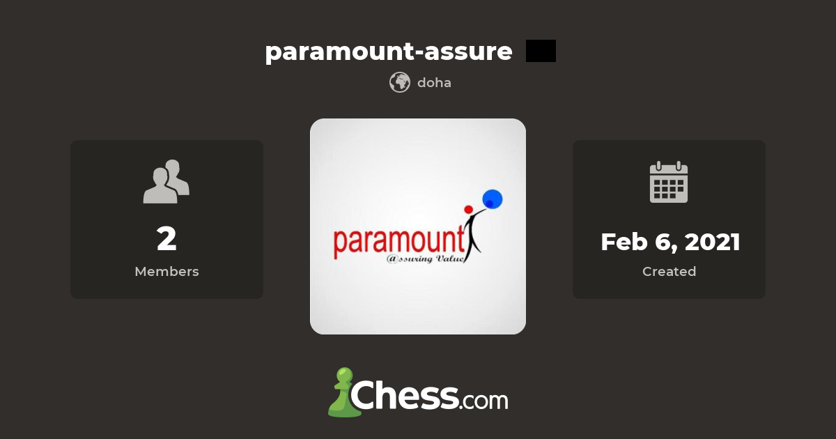 paramount-assure - Chess Club - Chess.com