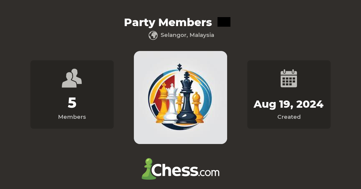 Party Members - Chess Club - Chess.com