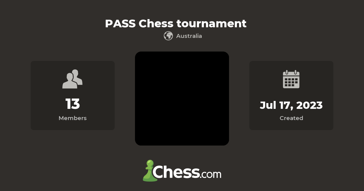 PASS Chess tournament - Chess Club - Chess.com