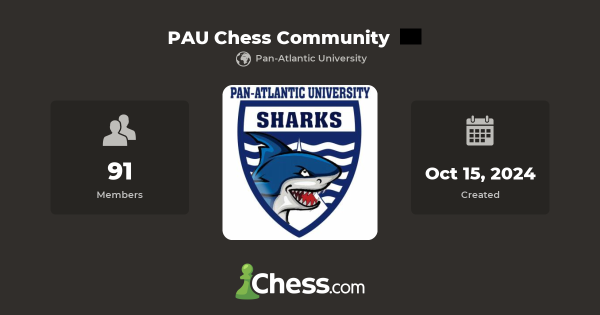 PAU Chess Community - Chess Club - Chess.com