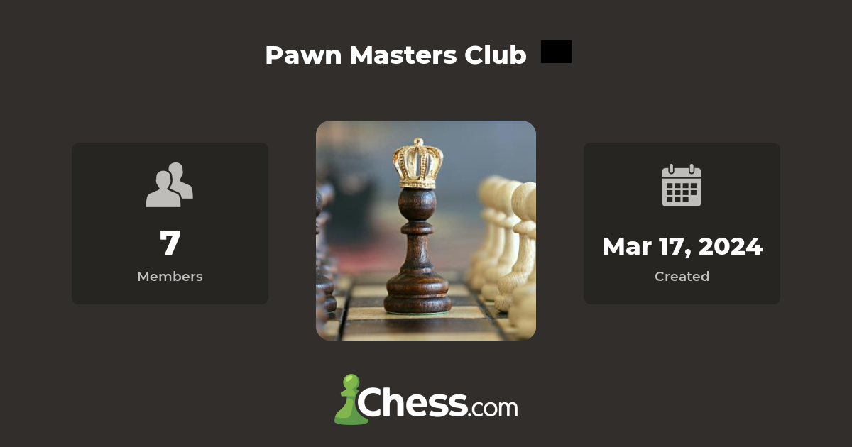 Pawn Masters Club - Chess Club - Chess.com