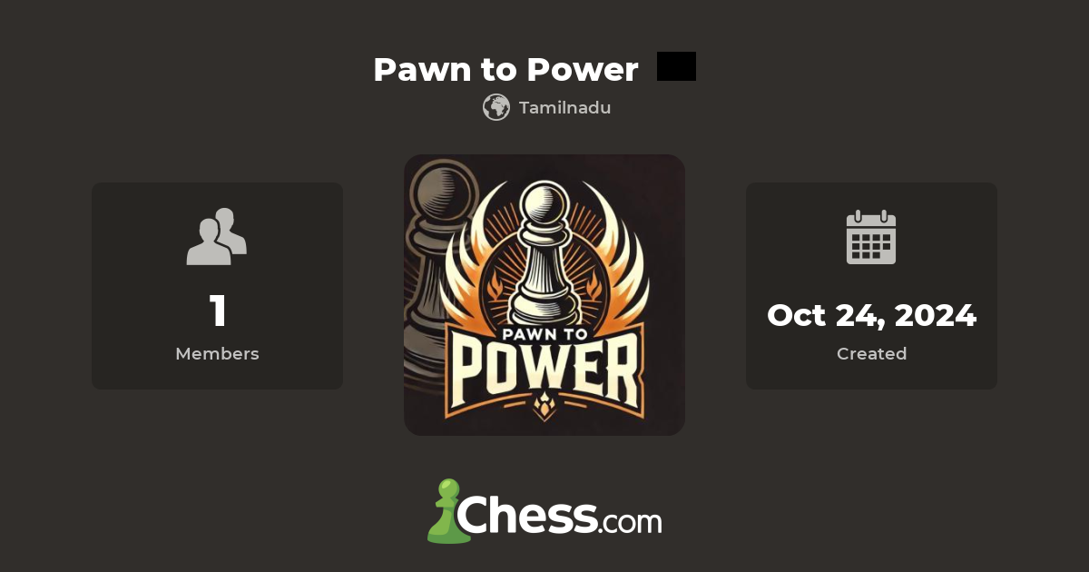 Pawn to Power - Chess Club - Chess.com