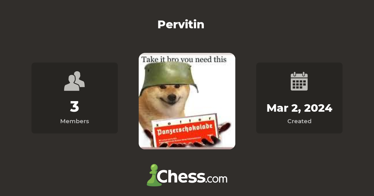 Pervitin - Chess Club - Chess.com