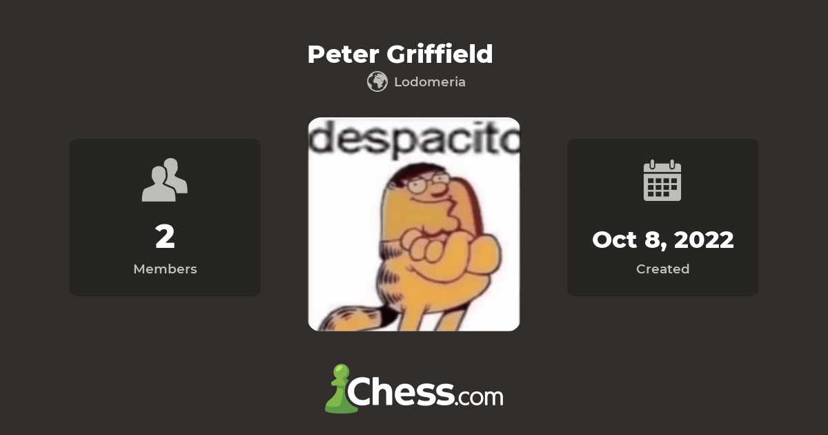 Peter Griffield - Chess Club - Chess.com