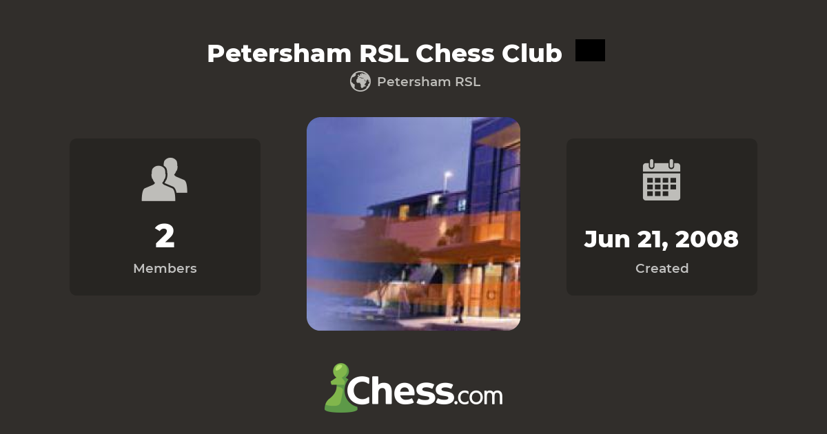 Petersham RSL Chess Club - Chess Club - Chess.com