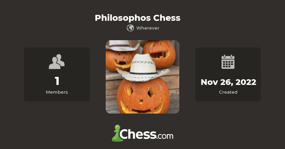 Philosophos Chess - Chess Club - Chess.com