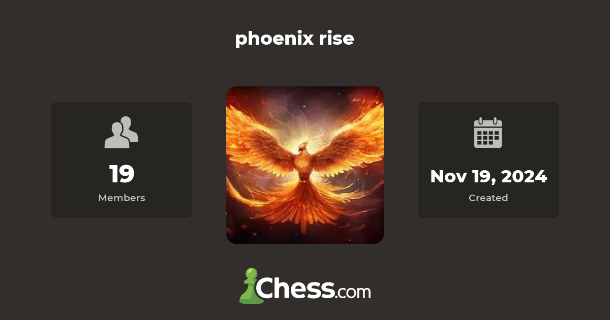 phoenix rise - Chess Club - Chess.com